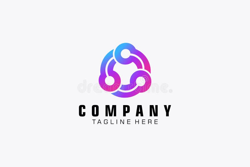 Technology Logo, Modern, Minimalist, Futuristic Vector Logo Template ...