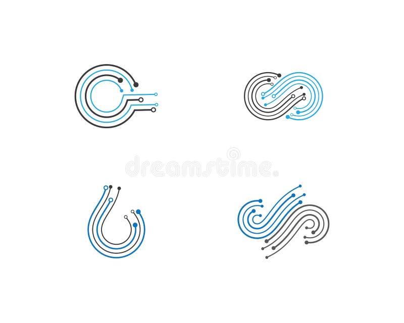 Technology Symbol Illustration Stock Vector - Illustration of chip ...