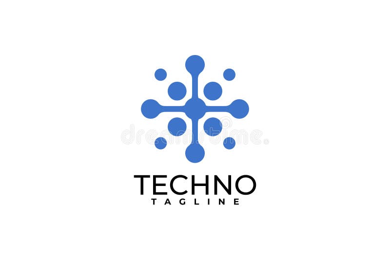 Technology Logo Vector. Science Symbol Stock Vector - Illustration of ...