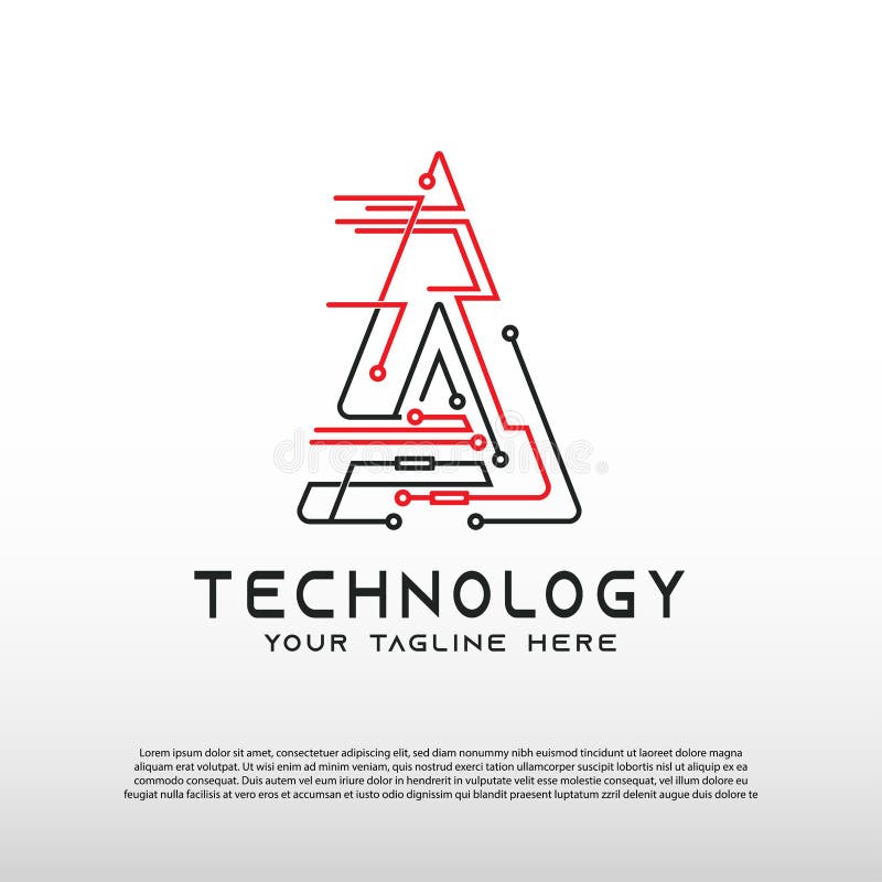 Technology Logos, Future Technology Icons, Gear Logos, Circuit Style ...