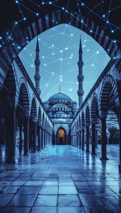 Technology Meets History Blue Mosque of Istanbul Connected by Digital ...