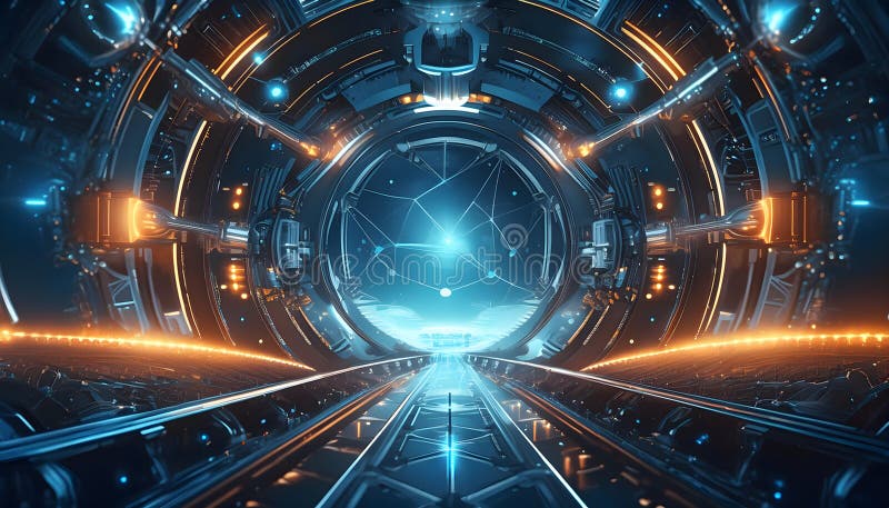 Technology Meets Humanity Background, Modern Remake on Digital Art ...