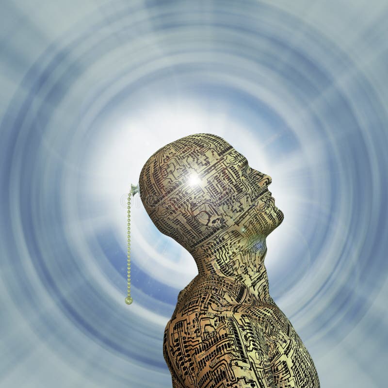 Technology Mind stock illustration. Illustration of design - 11182955