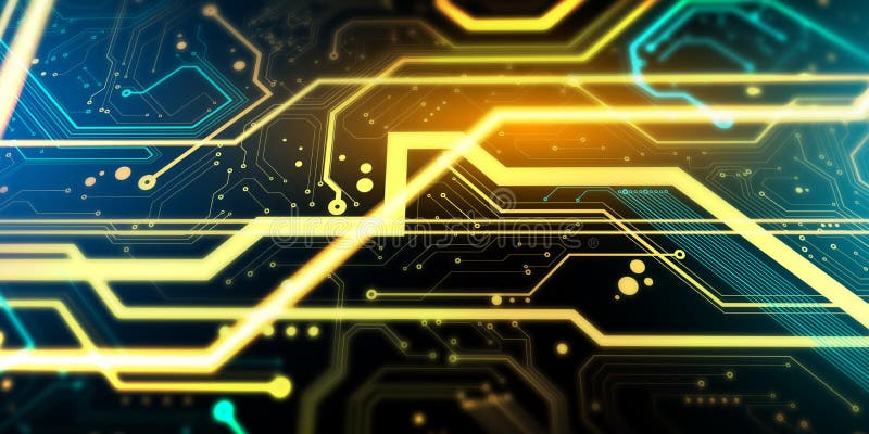 Technology Modern Design Concept. Abstract Texture Stock Illustration ...