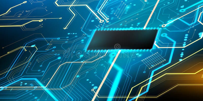 Technology Modern Design Concept. Abstract Texture Stock Illustration ...