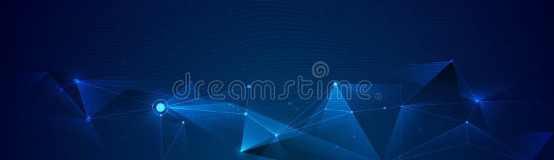 Vector Molecule Abstract Internet Network Connection Design For Web Site Stock Vector