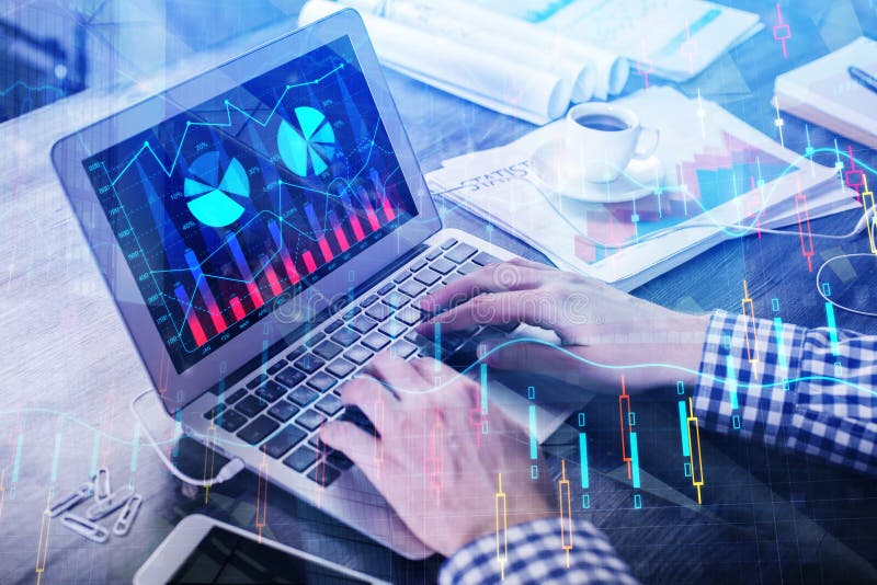 Technology, Money and Banking Concept Stock Photo - Image of business ...