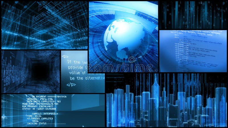 Digital Data Code Network Interface Technology Stock Footage & Videos - 4,317 Stock Videos