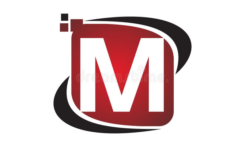 Technology Motion Synergy Initial X Stock Illustration - Illustration ...