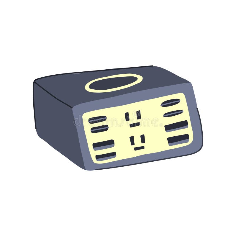 Technology Multi Device Charging Station Cartoon Vector Illustration ...