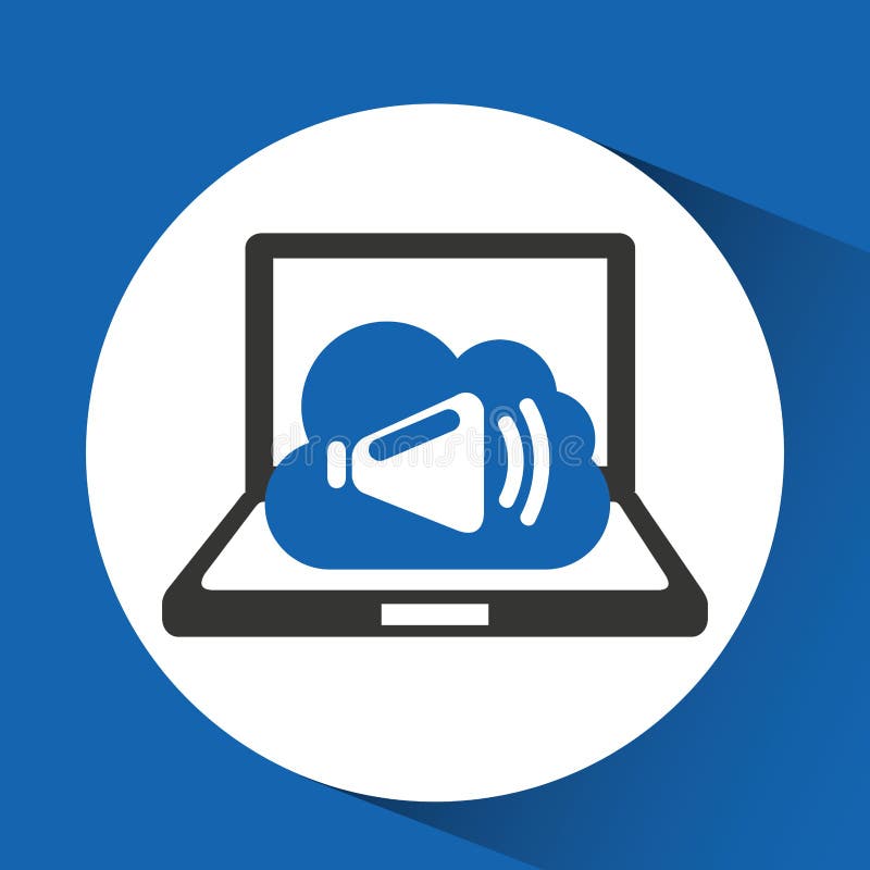 Technology Music Cloud Sound Speaker Stock Vector - Illustration of ...