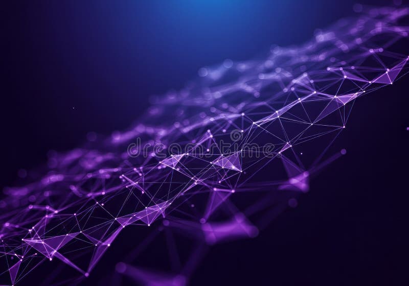 Technology Network Background Stock Illustration - Illustration of ...