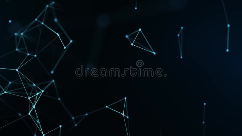 Technology Network Background Concept. Digital, Communication and ...