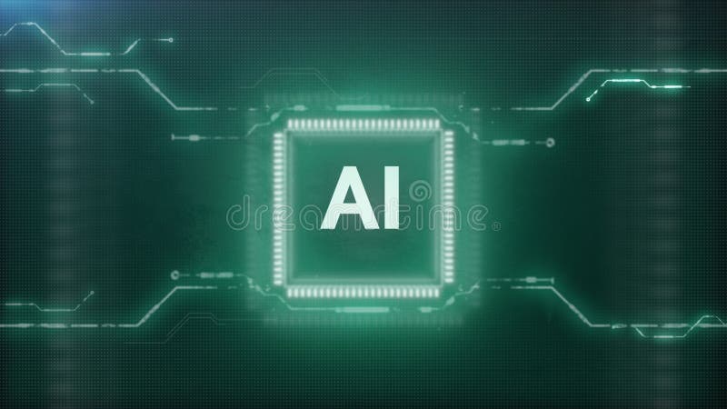 Technology and Network Concept. Artificial Intelligence, Machine ...