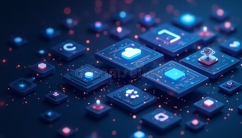 Digital Data Connections Stock Illustrations – 87,716 Digital Data ...