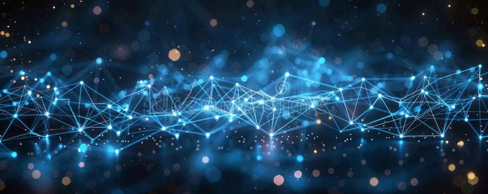 Technology Network Representing the Future of Networking and Technology ...