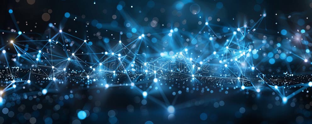 Technology Network Representing the Future of Networking and Technology ...