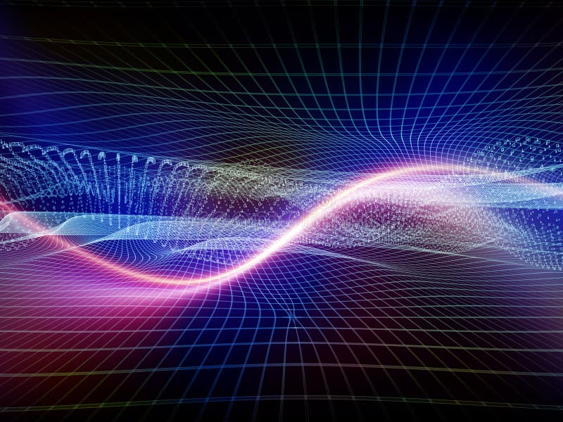 Realms of Digital Technology Stock Illustration - Illustration of ...