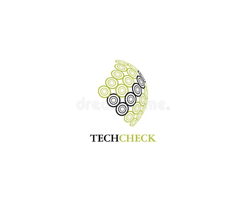 Technology Orbits Web Rings Logo Design. Abstract Circle Logo Template ...