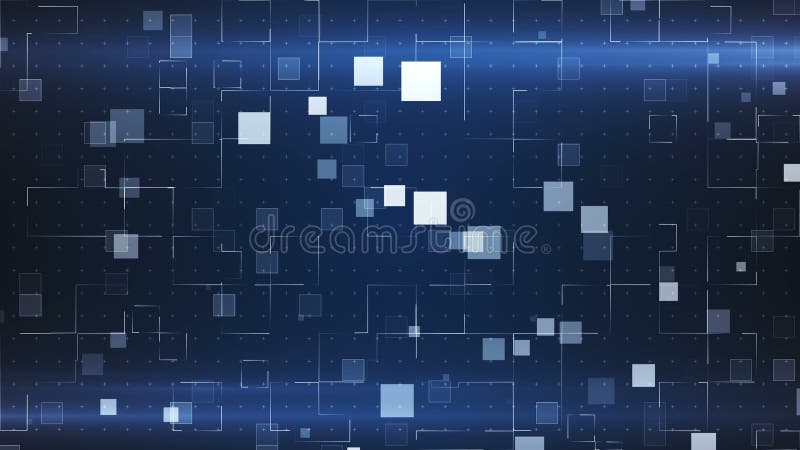 Technology Pattern. Seamless Loop Abstract Background Stock Video ...