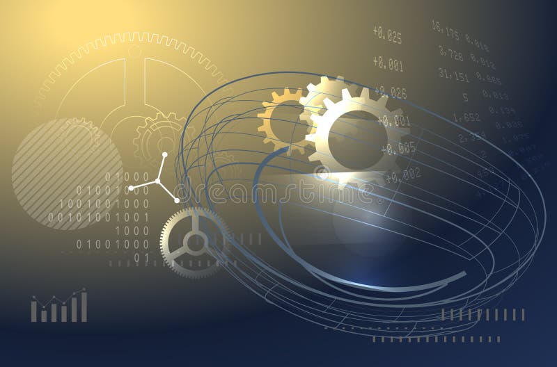 Technology Performance Abstract - Illustration Stock Illustration ...