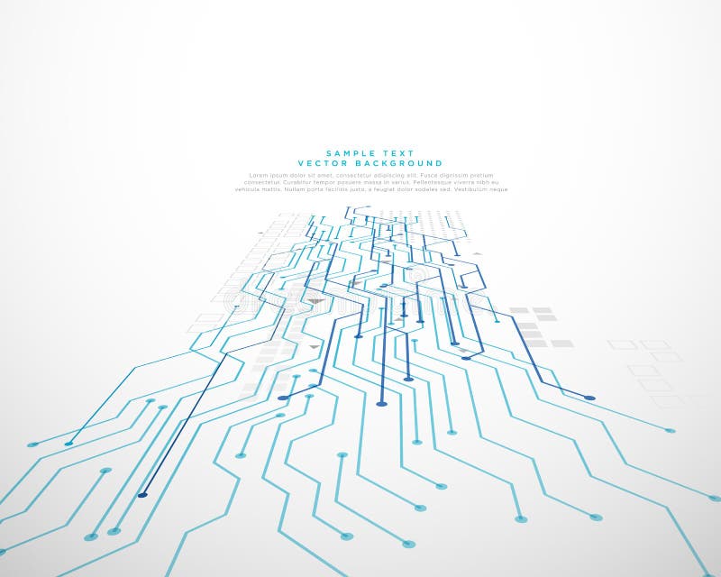Perspective network stock illustration. Illustration of internet - 447084