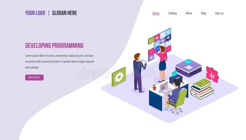 Technology Process of Software Development, SEO, Mobile App, Business ...