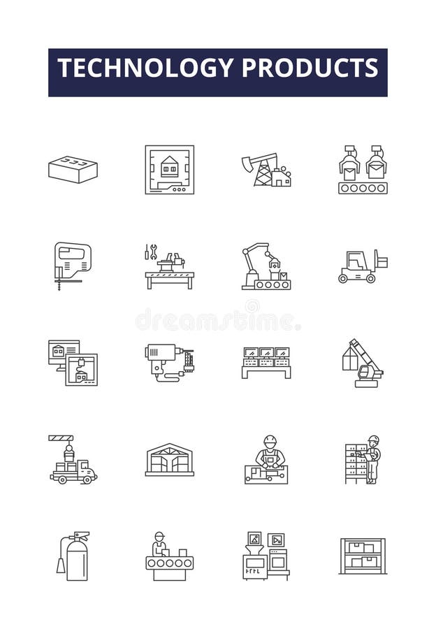 Devices and Computers Icons, Line Symbols, Web Signs, Vector Set, Isolated Illustration Stock ...