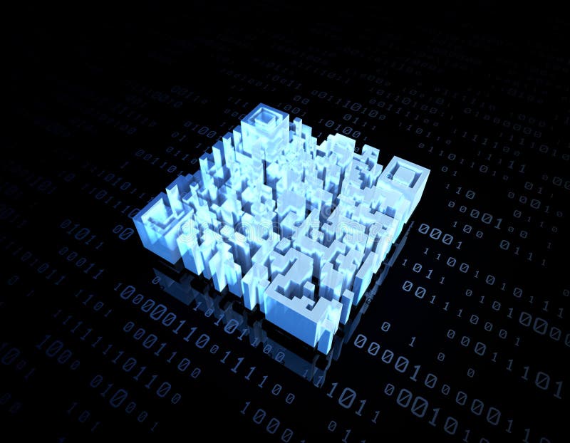 Technology QR Code Data Transmission and Storage, Information ...