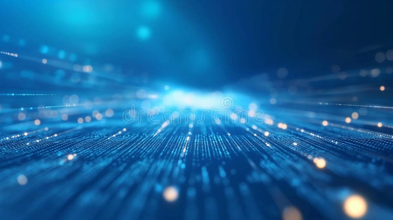 Technology Roadmap Abstract Background, Cover Page, Blue Stock Photo ...