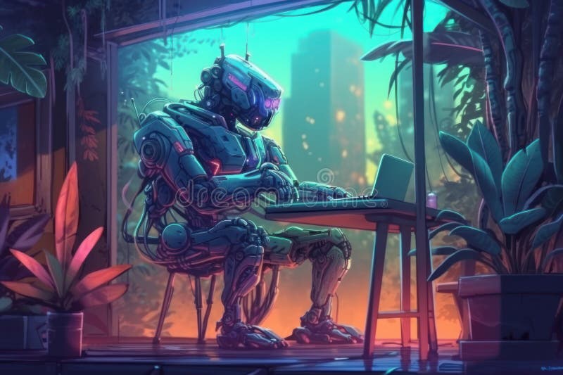 Robot. New Technologies. Artificial Intelligence. GPT Chat. OpenAI ...