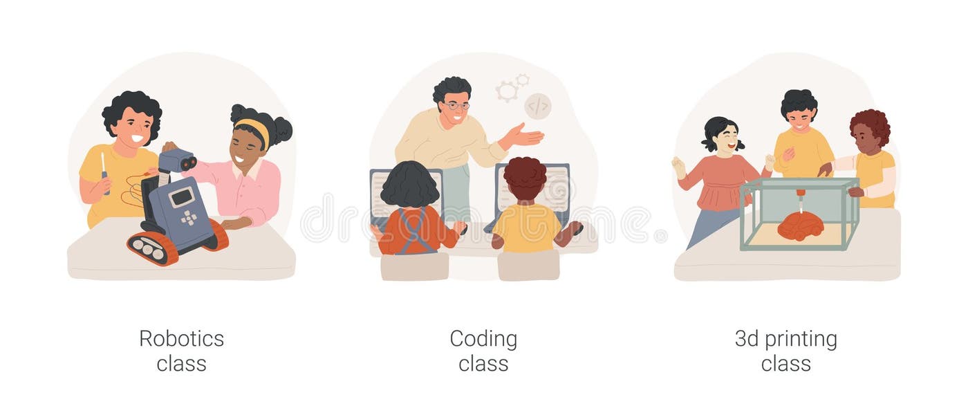 Robotics Classes Stock Illustrations – 86 Robotics Classes Stock ...