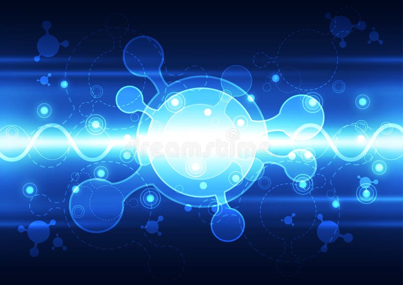 Technology Science Concept Background, Vector Illustration Stock Vector ...