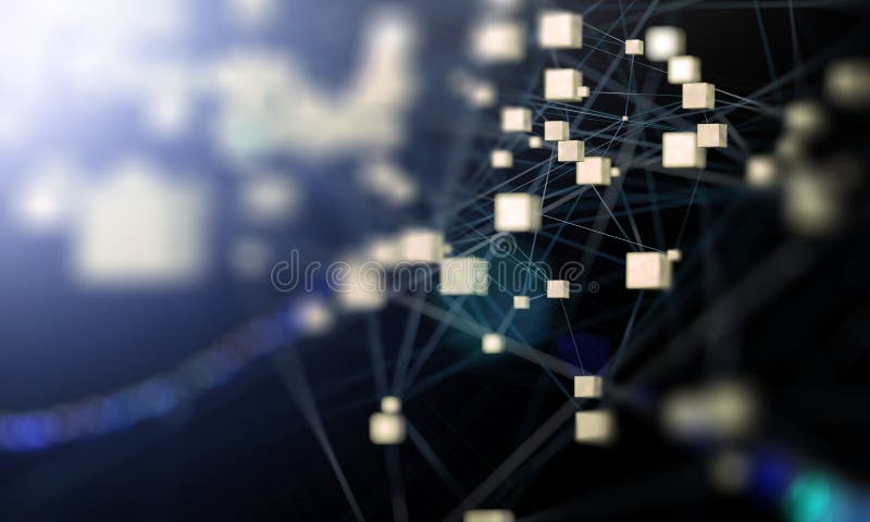 Technology and Science Concept Stock Illustration - Illustration of ...