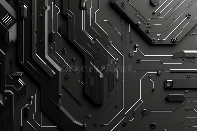 Technology in Science Tech with Abstract Background. Design Concept in ...