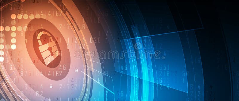 Technology Security Concept. Modern Safety Digital Background Stock ... Technology Security Concept. Modern Safety Digital Background Stock ...