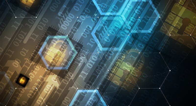 Technology Security Concept. Modern Safety Digital Background Stock ... Technology Security Concept. Modern Safety Digital Background Stock ...