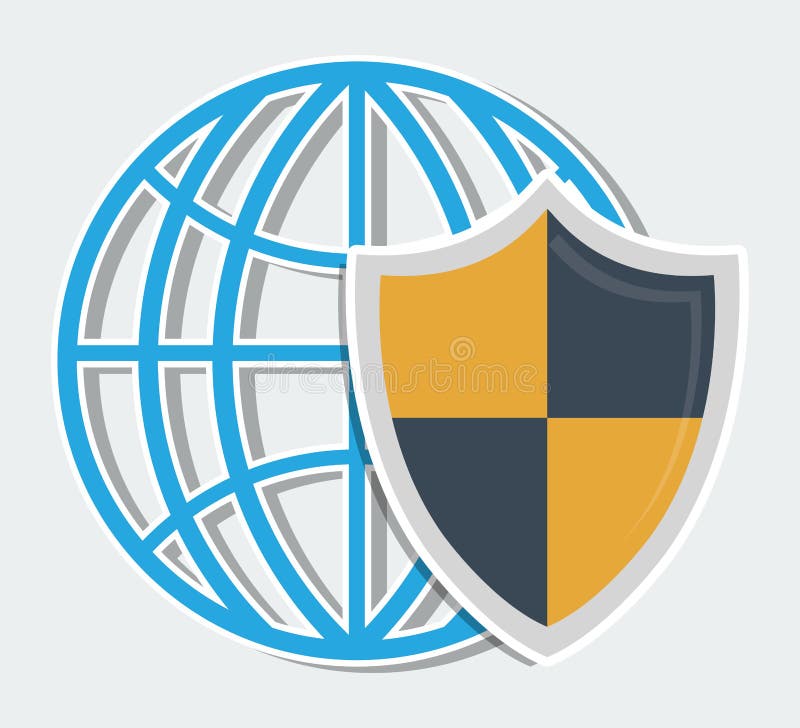 Technology Security Systems Stock Vector - Illustration of lock, cloud ...