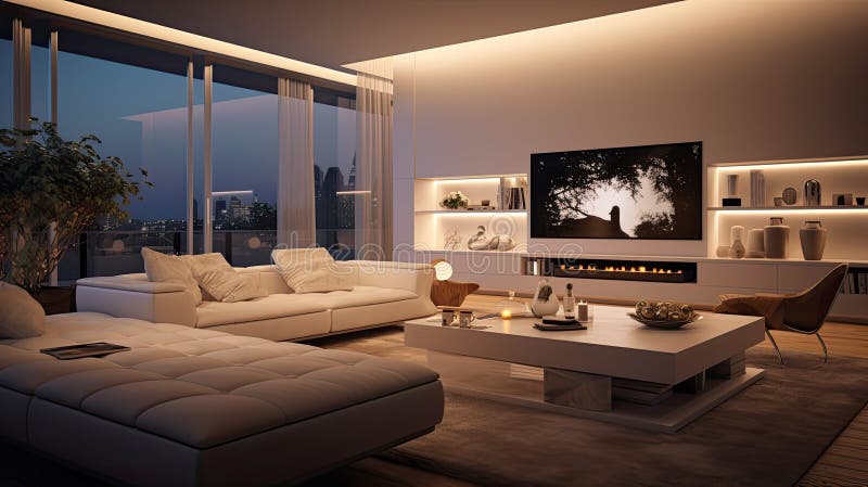 Technology smart light stock illustration. Illustration of system ...