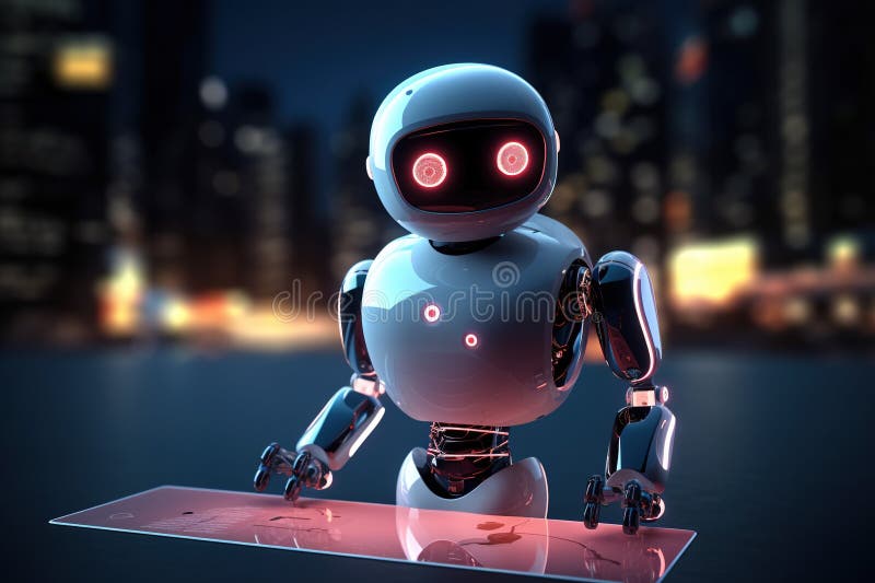 Technology Smart Robot Ai Chat GPT Application Software Stock ...