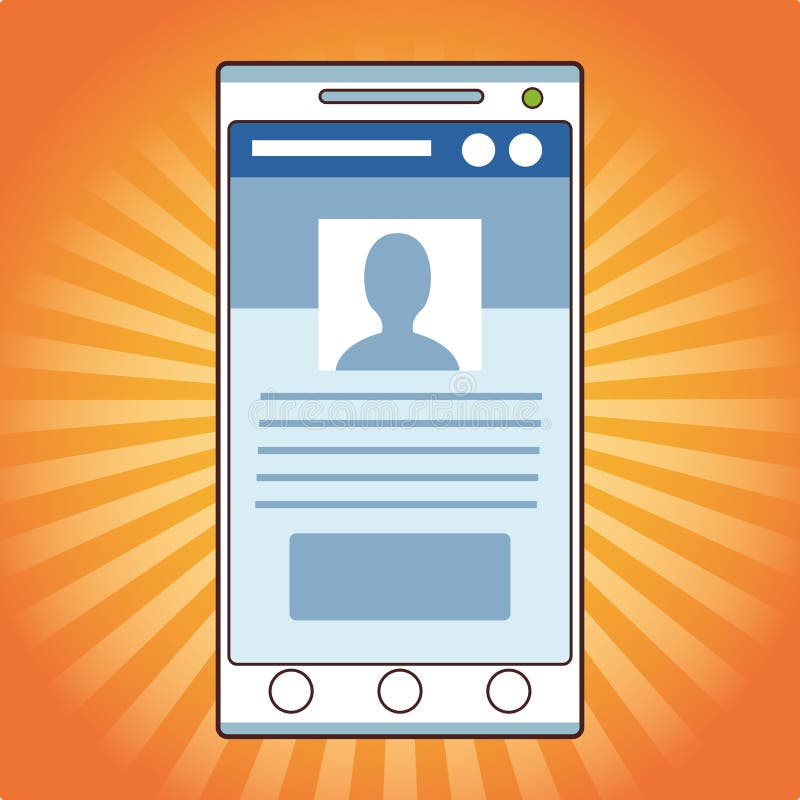 Technology Smartphone Cartoon Stock Vector - Illustration of computer ...