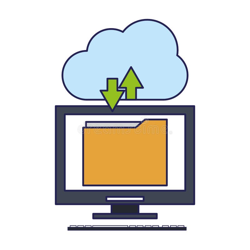 Technology Software Tools Cartoon Stock Vector - Illustration of ...