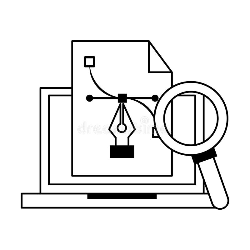 Technology Software Tools Cartoon Stock Vector - Illustration of ...