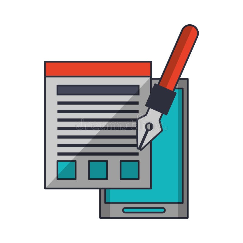 Technology Software Tools Cartoon Stock Vector - Illustration of global ...