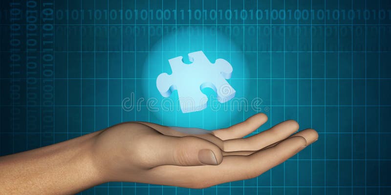 Technology Solution stock illustration. Illustration of company - 59497008