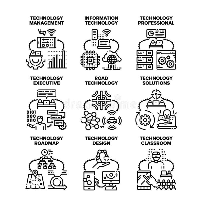 Classroom Management Icons Stock Illustrations – 631 Classroom ...