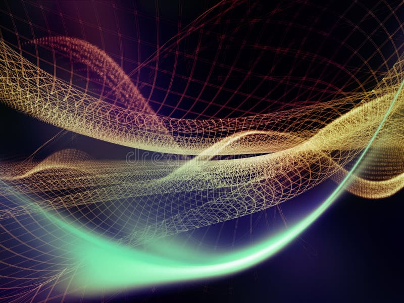 Paradigm of Virtual World stock illustration. Illustration of movement ...