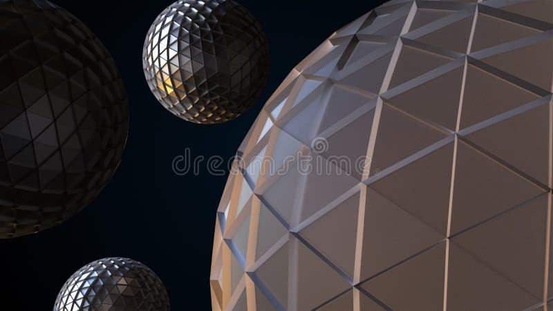 Technology spheres stock illustration. Illustration of connect - 246231086