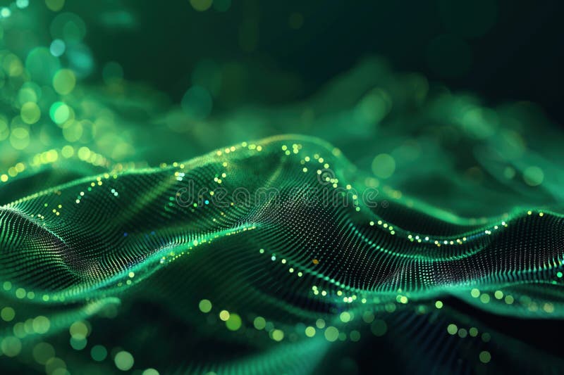 Technology Tech Data Background Stock Photo - Image of wave, element ...