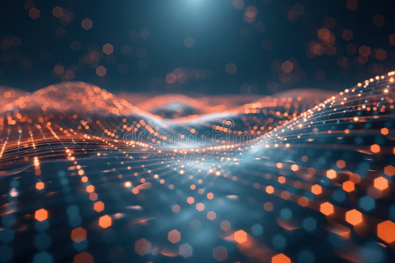 Technology Tech Data Background Stock Image - Image of motion, effect ...